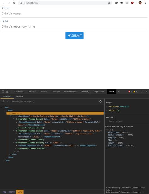 Button Compile Failure On Web With React Native Web Issue React Native Elements React