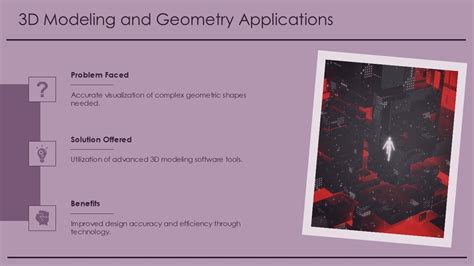 3d Modeling And Geometry Applications Ppt Template St Ai Ss Ppt Sample