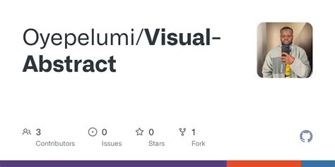 Github Oyepelumivisual Abstract
