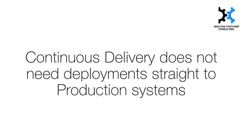 Continuous Delivery Antipatterns From The Wild Matthew Skelton Continuous Lifecycle London