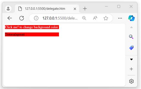 JQuery Event Delegate Method