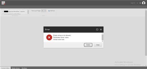 Can T Select Certain Workflow In Workbox Sitecore Stack Exchange