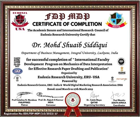 Dr Mohd Shuaib Siddiqui Posted On Linkedin