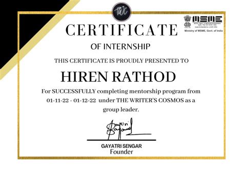 Hiren Rathod On Linkedin Internship Intern Opportunity Project Liveproject