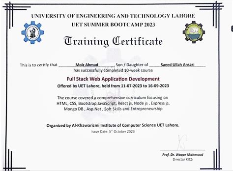 moiz ahmad on linkedin mernstack webdevelopment certifieddeveloper