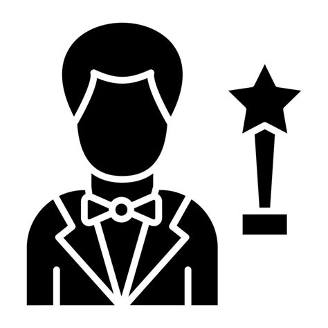 Actor Icon Style 21198133 Vector Art At Vecteezy
