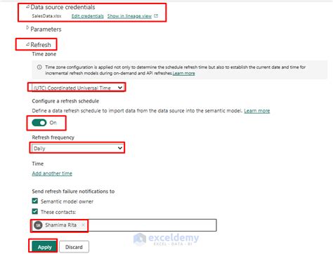How To Refresh Excel Data In Power Bi Automatically Exceldemy