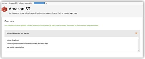 launch hello amazon macie automatically discover classify and