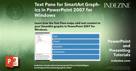 Text Pane For Smartart Graphics In Powerpoint 2007 For Windows