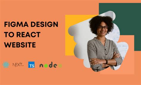 convert figma design to react js or next js with typescript and