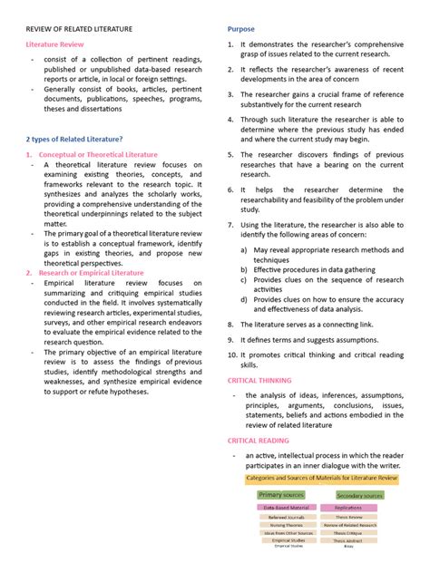 Rrl And Theoretical And Conceptual Framework And Hypotheses Pdf Theory Hypothesis