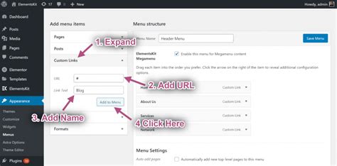 How To Create Mega Menu In Elementor Elementskit Wpmet