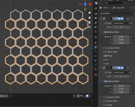 Modeling How To Create Convex Honeycomb Thing Blender Stack Exchange
