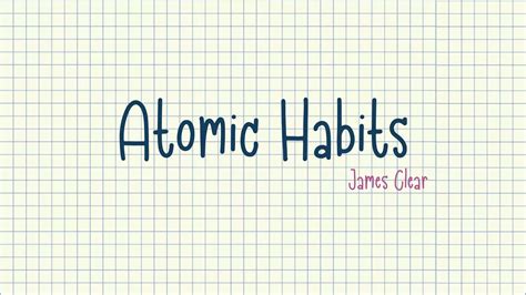 Atomic Habit Summary Pdf