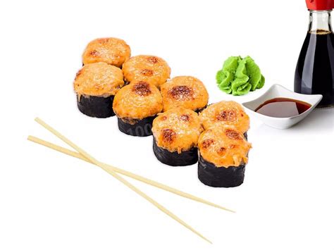 Запеченные роллы с угрем Sushi, Fruit, Cooking, Ethnic Recipes, Food ...