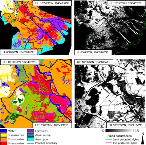 Figure 1 From Flood Mapping And Flood Dynamics Of The Mekong Delta Envisat Asar Wsm Based Time