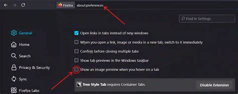 How To Disable Tab Hover Preview In Chrome Firefox Edge Opera