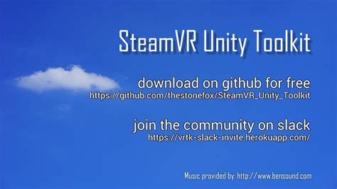 VRTK Version Features SteamVR Unity Toolkit YouTube