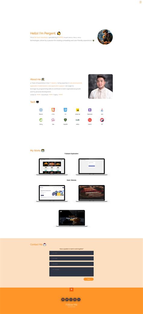 Webdevelopment Fullstackdeveloper Reactjs Portfolio Webdesign Linkedin Pergentino Galang Ii