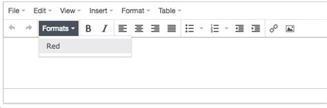 styles tinymce 4 style formats not working stack overflow