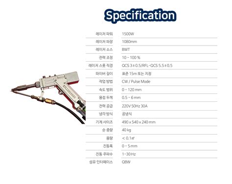 파이버 레이저 용접기