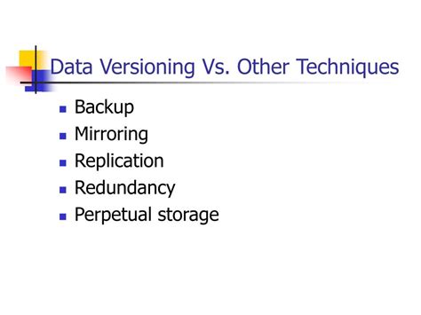 ppt data versioning systems powerpoint presentation free download