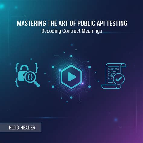 Mastering The Art Of Public Api Testing Decoding Contract Meanings