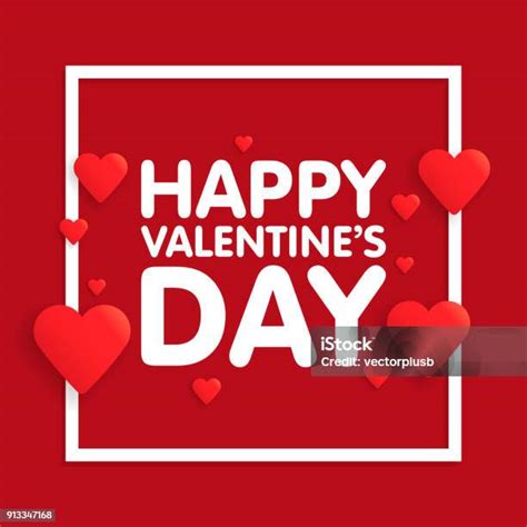 발렌타인의 날 잘라 종이 마음으로 추상적인 배경 벡터 일러스트 레이 션 3차원 형태에 대한 스톡 벡터 아트 및 기타 이미지 3차원 형태 공예 공휴일 Istock