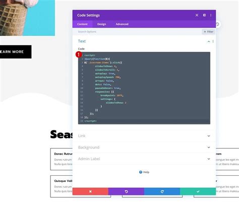 How To Create An Automatic Carousel With Divi And Slickjs