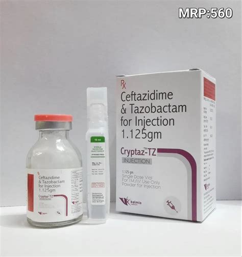 Ceftazidime Tazobactam Injection At Best Price In India