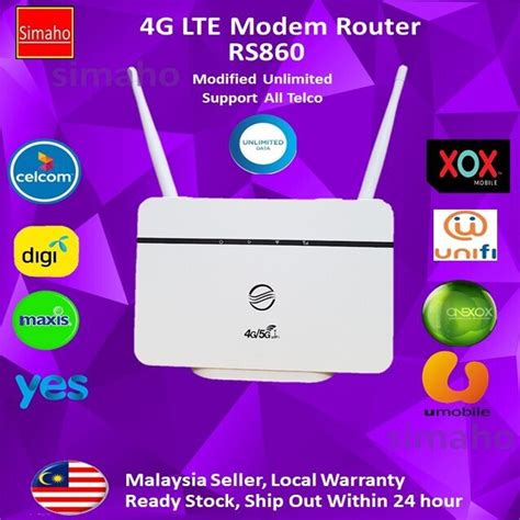 G Lte Modem Router Modem Modified Unlimited Unlock Wifi Hotspot Rs Shopee Malaysia