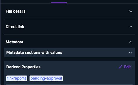 Rule Based Metadata Tags Egnyte