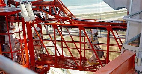 Apollo 1 Crew Crossing The Access Arm To The Command Module On January 27 1967 Imgur