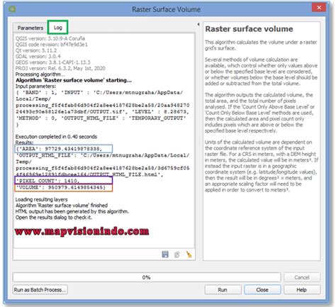 Tutorial Menghitung Volume Data Raster Menggunakan Qgis Map Vision