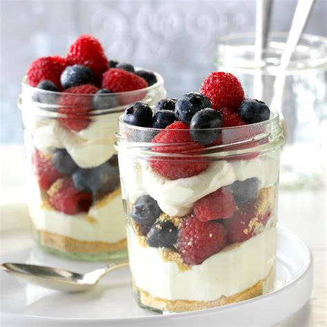 Easy Berry Cheesecake Parfaits Recipe | Taste of Home