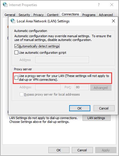 How To Fix The Proxy Server Is Not Responding” Error Minitool