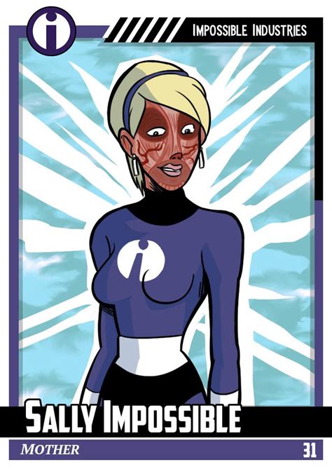 Fanmade Vbros Trading Cards No 31 Sally Impossible Venturebros