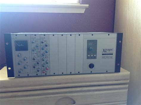 Solid State Logic X Rack With Bus Compressor Dynamics Module Reverb