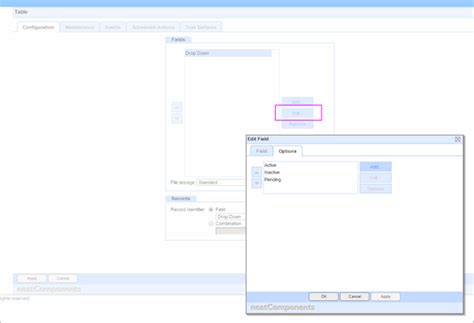 NeatComponents Docs Table