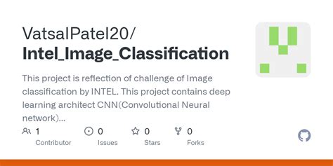 Github Vatsalpatel20intelimageclassification This Project Is