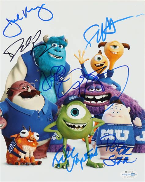 Monsters University 8x10 Photo Signed By 7 With Billy Crystal John