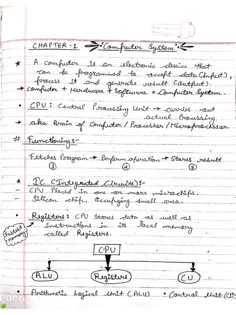 Computer Chapter 1 Computer System Pdf