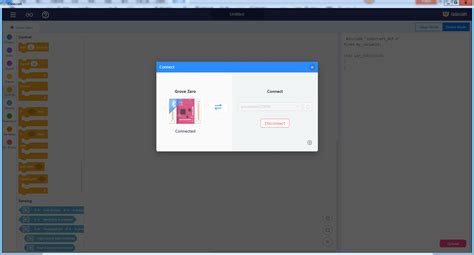 Programming Grove Zero With Codecraft Connect Grove Zero With