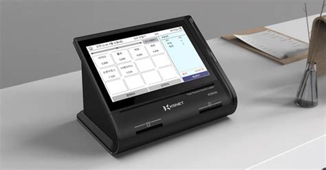 케이에스넷 터치스크린 방식 대화면 카드결제 단말기 출시