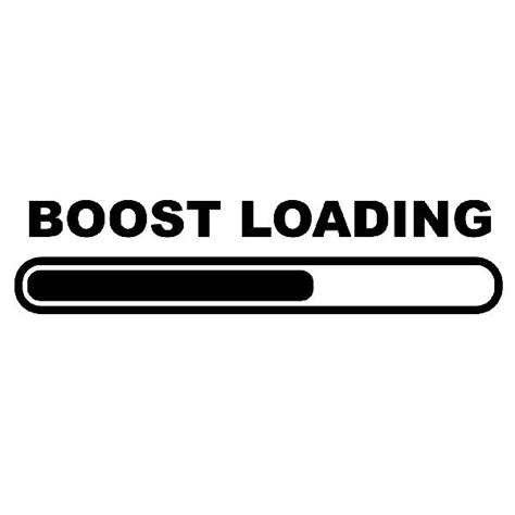 Pegatina Boost Loading
