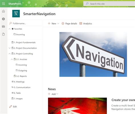 create sharepoint navigation trees with smarter navigation