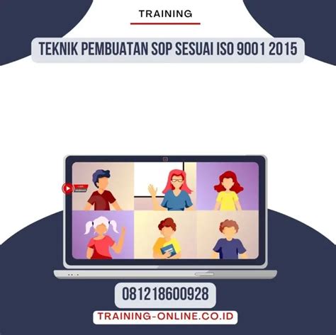 Pelatihan Teknik Pembuatan Sop Sesuai Iso 9001 2015