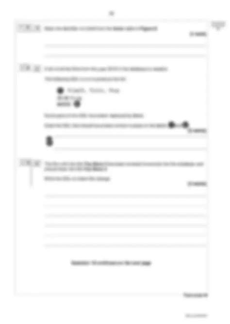 2024 Aqa Gcse Computer Science 85252 Paper 2 Computing Concepts Verified Question Paper Exams