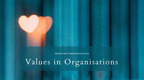 Values In Organisations How We Are Contributing In Culture Building And Value Alignment
