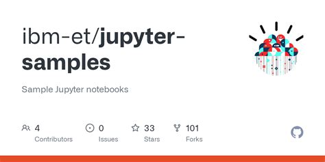 GitHub Ibm Et Jupyter Samples Sample Jupyter Notebooks